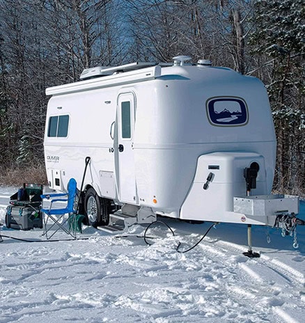 Four Season Travel Trailers for Year-Round Camping | Oliver Travel Trailers