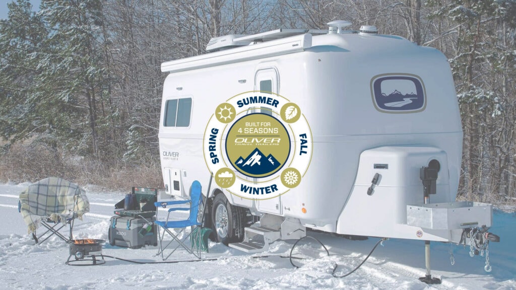 Four Season Travel Trailers for Year-Round Camping | Oliver Travel Trailers